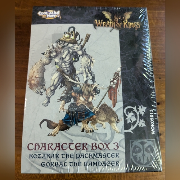 Cool Mini or Not | Toys | Nib Character Box 3 Wrath Of Kings | Poshmark